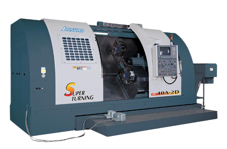 HT Series with twin turrets & twin spindles - Johnford