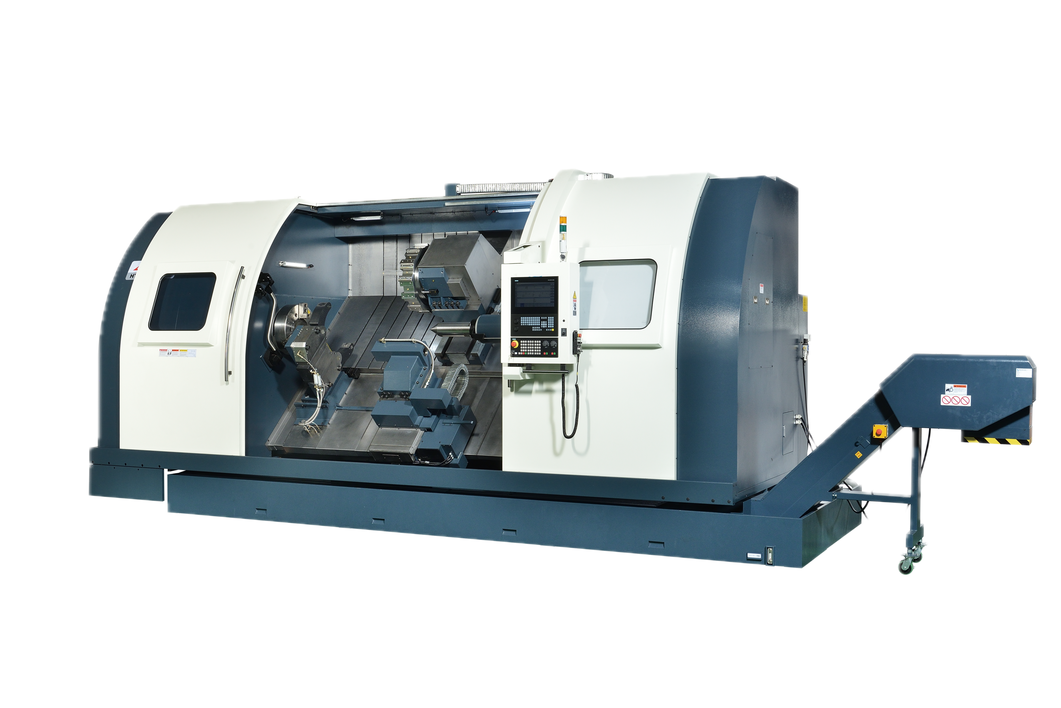 Twin Spindle Twin Turret Lathe: HT Series - Johnford